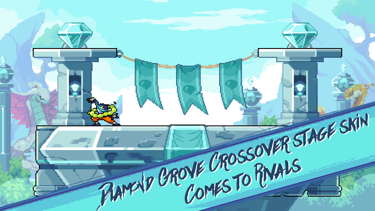 Diamond Grove Crossover Stage Skin Coming to Rivals – Aether Studios
