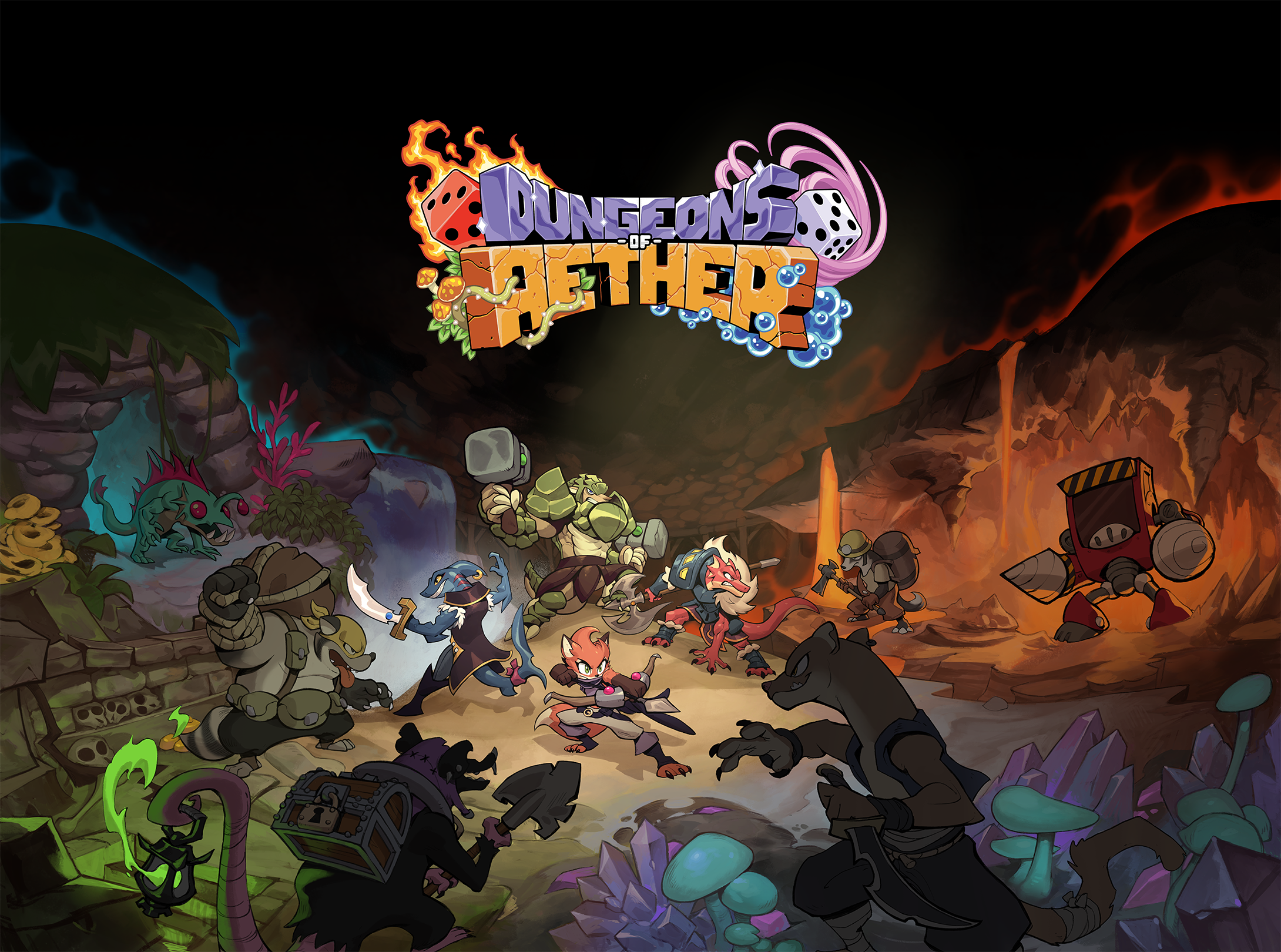 Dungeons of Aether Releases on Steam – Aether Studios